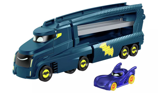 Набор игровых машинок Бэтмобиля Fisher-Price Batwheels DC: Bat-Big Rig ...