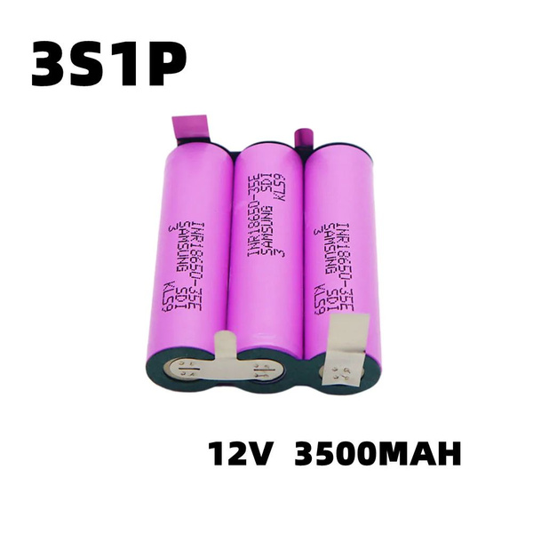 Panasonic Аккумуляторная батарейка 18650, 12 В, 3500 мАч, 2 шт - купить ...