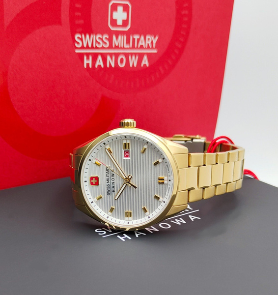 Часы наручные мужские Swiss Military Hanowa Roadrunner SMWGH2200110 ...