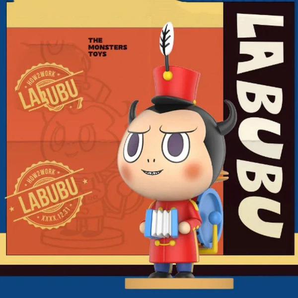 POP MART Blind Box The Monster Labubu Elf Toy Series Игрушки Фигурка ...