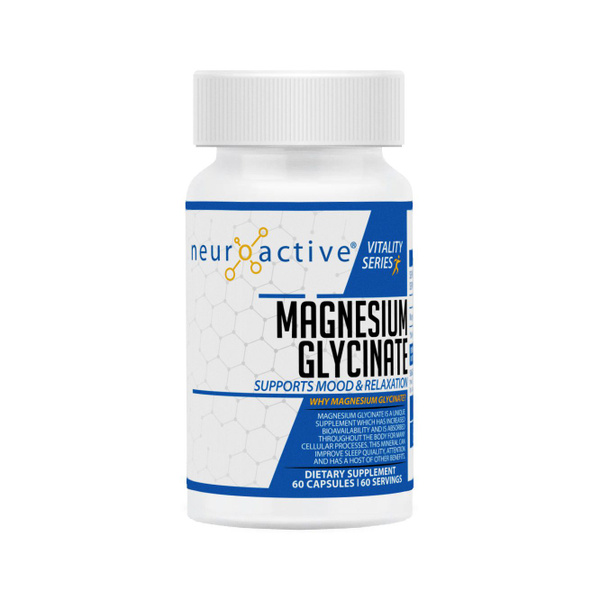 NeuroActive Magnesium Glycinate Глицинат магния 60 капсул - купить с ...