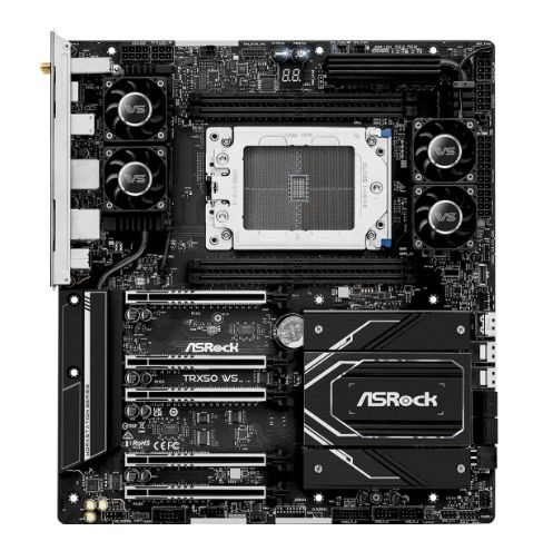 Материнская плата ASRock TRX50 WS купить по низкой цене с доставкой и ...