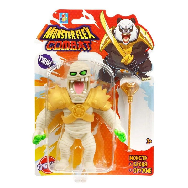 Игрушка 1TOY Monster Flex COMBAT Мумия - купить с доставкой по выгодным ...