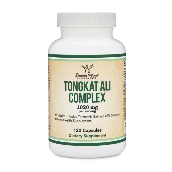 Double Wood Supplements, Экстракт корня Тонгкат Али, 120 капсул ...