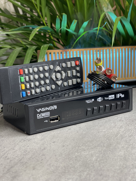 Медиаплеер OEM yasin-DV3-T2-t8000, HDMI, USB, черный купить по низкой цене с доставкой в ...