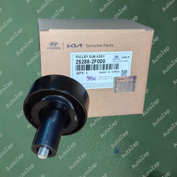 Ролик направляющий приводного ремня, обводной Hyundai SANTA FE/ TUCSON ...