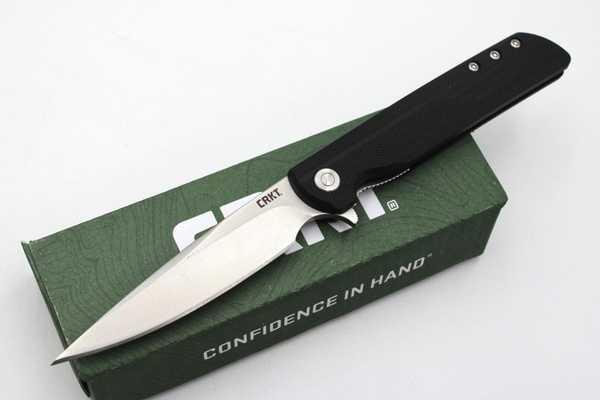 CRKT LCK+ Drop Point серебристый, серый, черный - купить с доставкой по ...