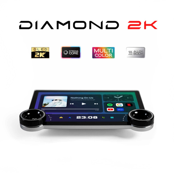 Автомагнитола DIAMOND 2K 4/64GB 10 ядер 11,8 дюймов2 DIN - купить в ...