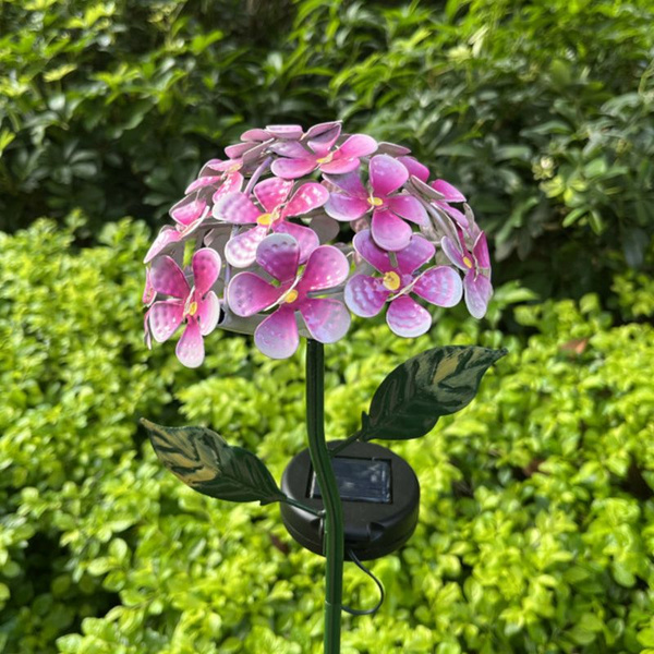 Ландшафтный светильник Садовые фонари с металлическим цветком купить по выгодной цене в