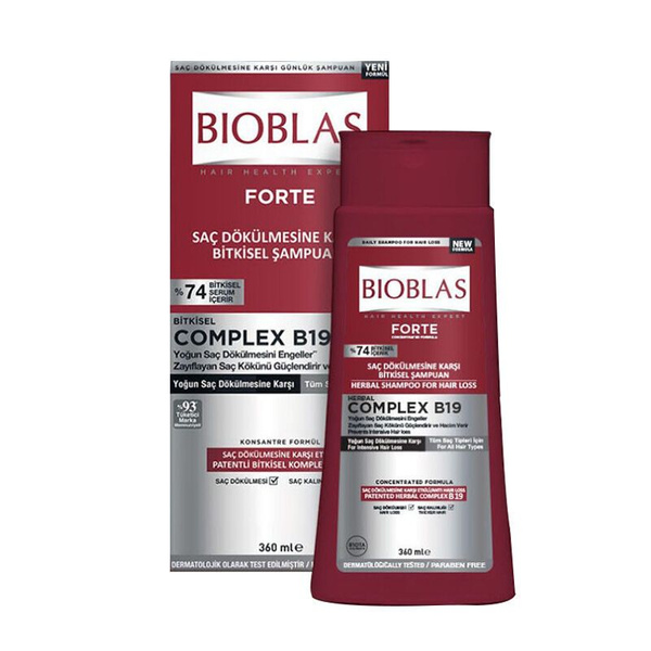 BIOBLAS Шампунь для волос, 360 мл - купить с доставкой по выгодным ...