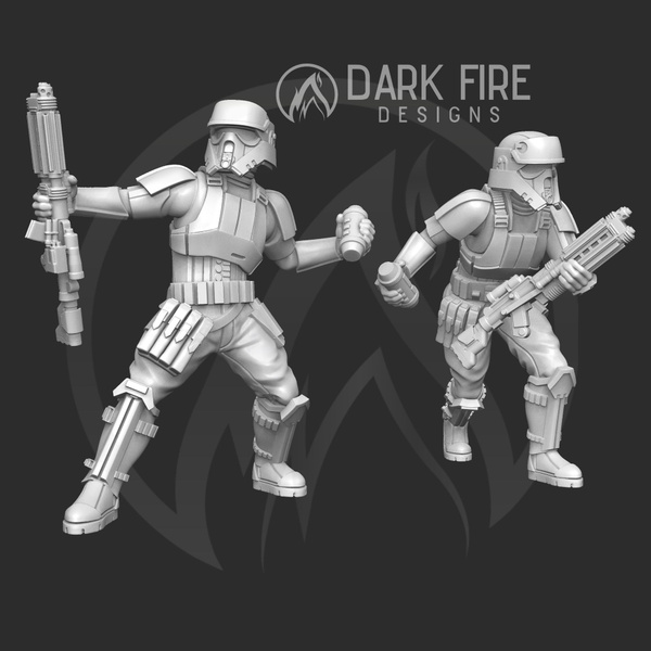 Миниатюра Star Wars Tropical Trooper Grenadiers - купить с доставкой по ...