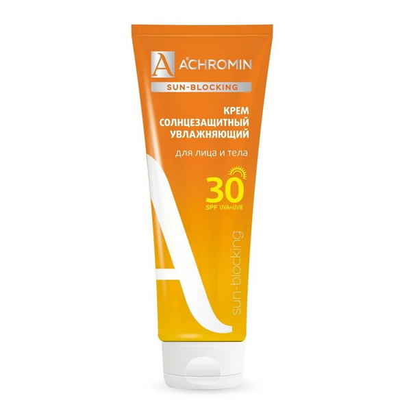 Achromin Крем солнцезащитный Экстра, защита для лица и тела SPF 50, 100 ...