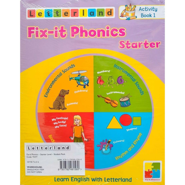 Letterland Fix-it Phonics Starter Level Student Pack фоникс английский ...