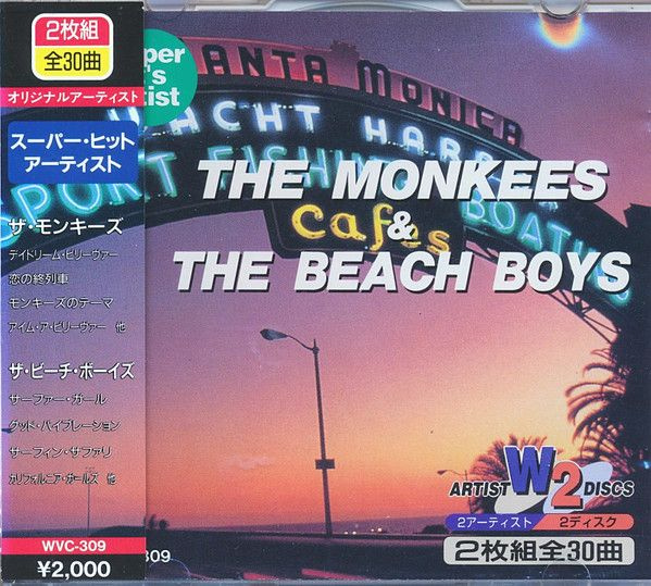CD The Monkees & The Beach Boys. The Monkees & The Beach Boys (Japan ...