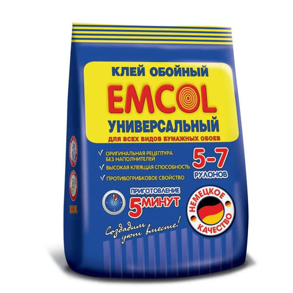 Клей для обоев EMCOL 4814337000994_, 180 г. - купить по доступной цене ...