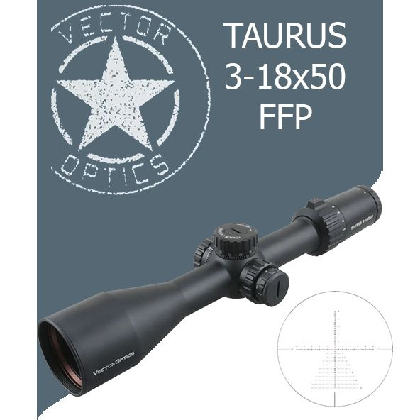 Оптический прицел Vector Optics Taurus 3-18x50 FFP купить на OZON по ...