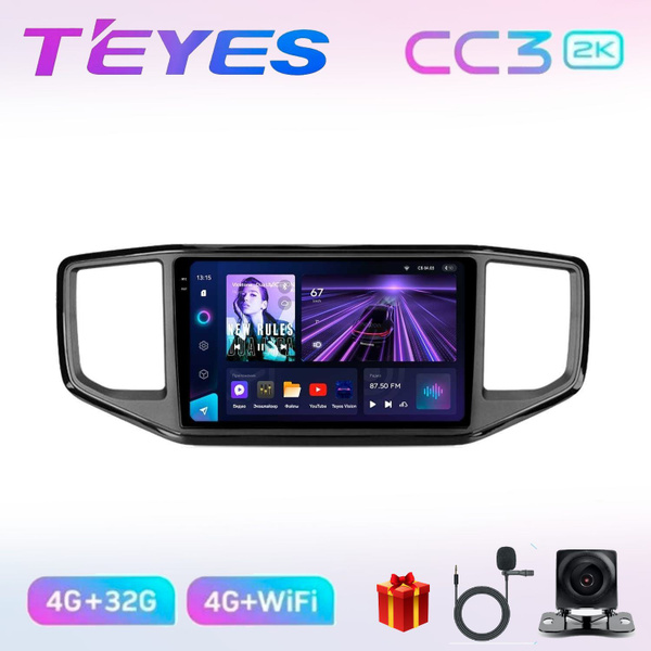 Teyes СС3 2K VW Amarok 16-20 (Камера оригинал Teyes + комплект проводки ...