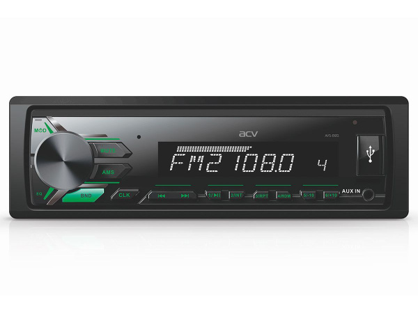 Автомагнитола ACV AVS-812G 1DIN 4x50Вт - купить в интернет-магазине OZON с доставкой по России ...