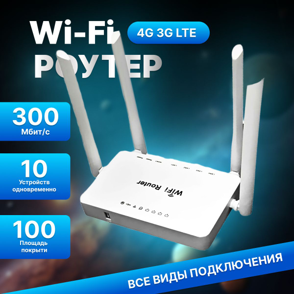 Роутер SIMfinity ZBT, белый, 2.4 ГГц купить по низкой цене с доставкой ...