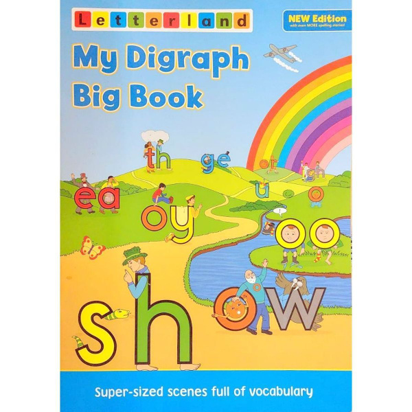 Letterland My Digraph Big Book фоникс английский - купить с доставкой ...