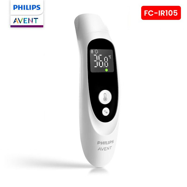 Инфракрасный термометр для ушей и лба Philips Avent FC-IR 105 2-в-1 ...