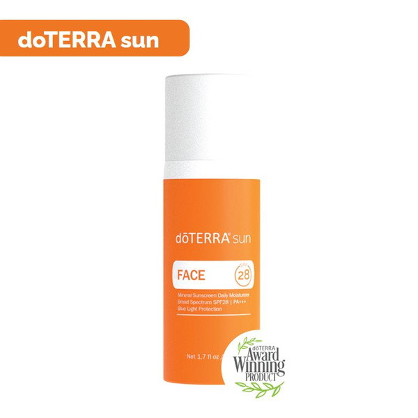 doTERRA sun Ежедневный увлажняющий крем с минеральным солнцезащитным ...