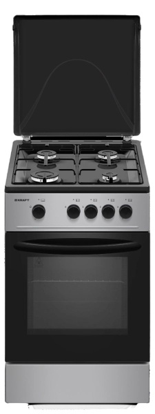 Газовая плита KRAFT KF-FSK5301GS купить c доставкой на OZON по низкой ...