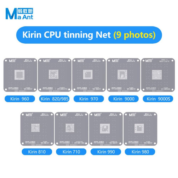 MaAnt C1 BGAнабор шаблонов для посадки шариков, платформа подходит для ремонта стальной сетки ...