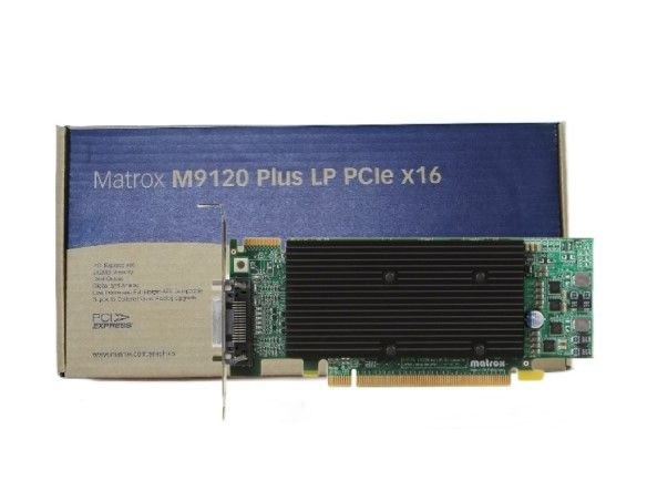 Видеокарта Matrox Matrox M9120, 512 МБ PCI-E x16 PCI-E M9120-E512LPUF ...