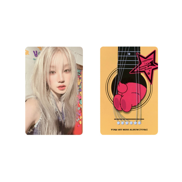 Фотокарта YUQI ((G)i-dle) - Yuq1 (Star Ver. / Rabbit Ver.) - купить с ...