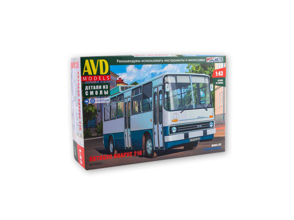 4078 AVD Models Автобус ИКАРУС 216 (1:43) - купить с доставкой по ...