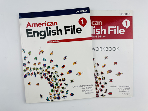 American English File 1, 3rd Edition, Комплект Student's Book with CD ...