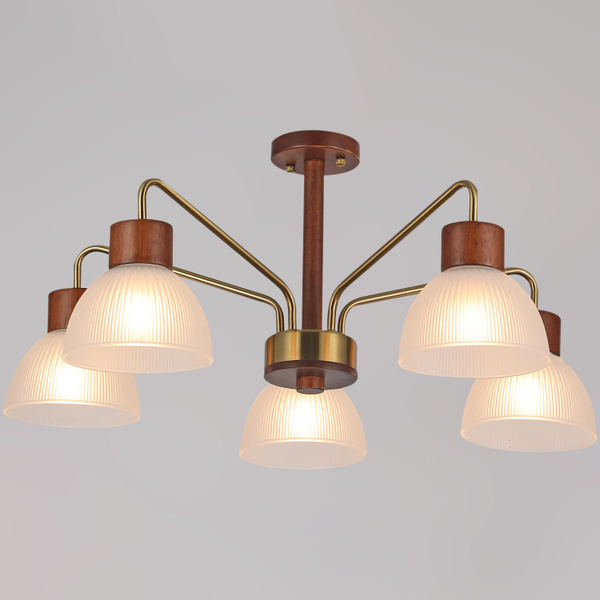 ILLUMICO Люстра потолочная, E27 купить на OZON по низкой цене (1673605909)