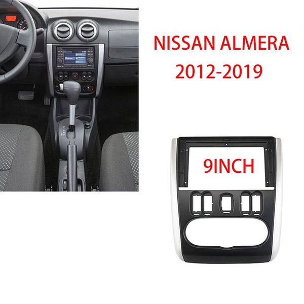 Установочная рамка для магнитолы 9" для Ниссан Альмера (Nissan Almera ...