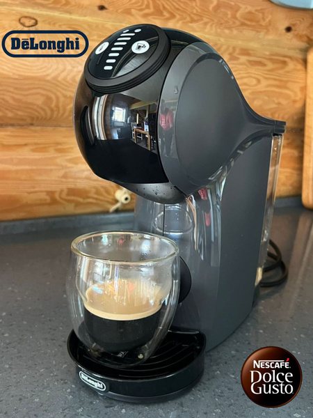 Капсульная кофемашина Nescafe Dolce Gusto Genio S Gusto, черный, серый ...