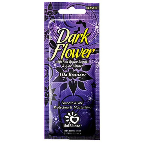 Крем для солярия, крем для загара в солярии с бронзатором Dark Flower ...