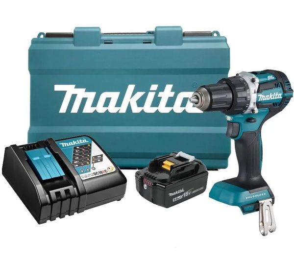 Дрель-шуруповерт Makita DDF484, От аккумулятора - купить по низкой цене ...