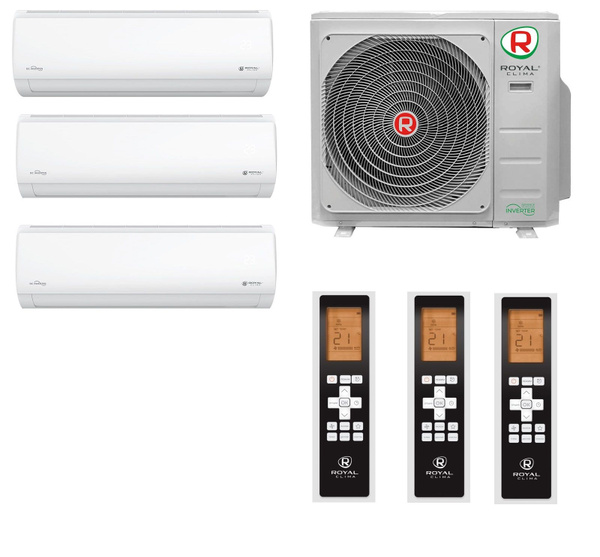 Мультисплит-система для 3 комнат Royal Clima RCI-TMN09HNx3/3TFM-25HN ...