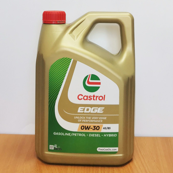 Масло моторное Castrol EDGE А5/В5 0W-30 Синтетическое 4 л 156E3F купить ...