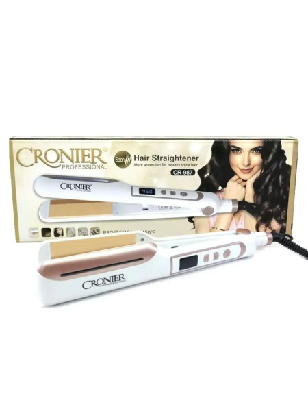 Выпрямитель для волос с керамическими Cronier CR-987 купить на OZON по низкой цене (1611576401)