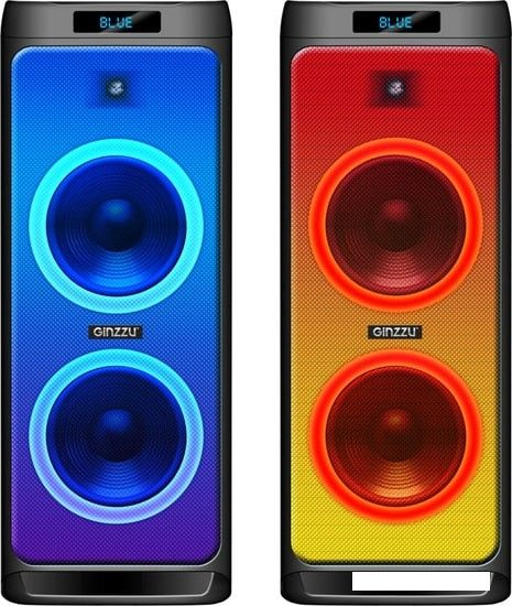 Музыкальный центр Ginzzu GM-205 купить на OZON по низкой цене (1763845361)