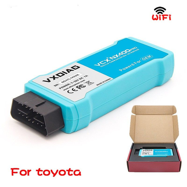 VXDIAG VCX NANO для TOYOTA TIS Techstream V16.20.023 совместим с SAE ...