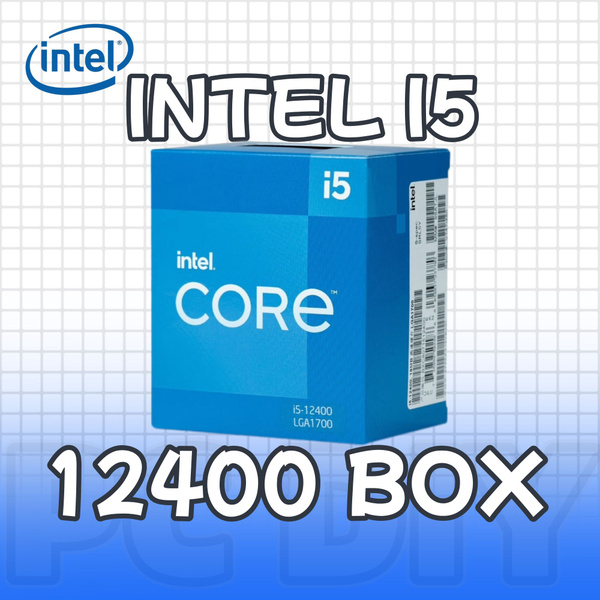 Процессор Intel INTEL I5 12400 BOX, BOX (с кулером), 6 яд., 2.5 ГГц купить по низкой цене с ...
