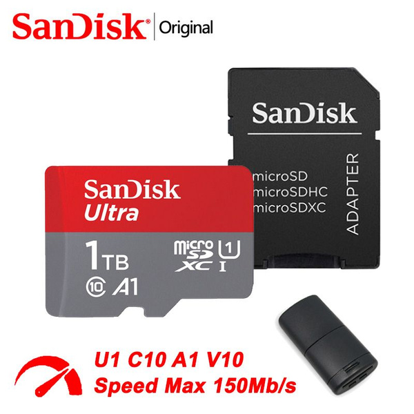Карта памяти SanDisk Extreme Micro SD TF 1 TБ U3 4K V30 A2 (SDSQXAV ...