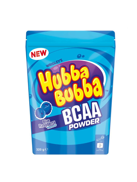 Hubba Bubba BCAA Powder,БЦАА (голубая малина) - купить с доставкой по ...