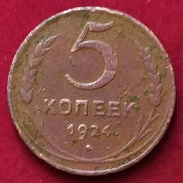 5 копеек 1924 год В1 - купить в интернет-магазине OZON с быстрой доставкой (1629564247)