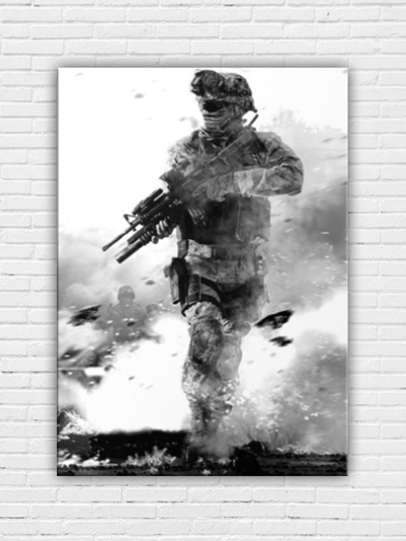 Картина на холсте Спецназ 30x40 - купить по низкой цене в интернет ...