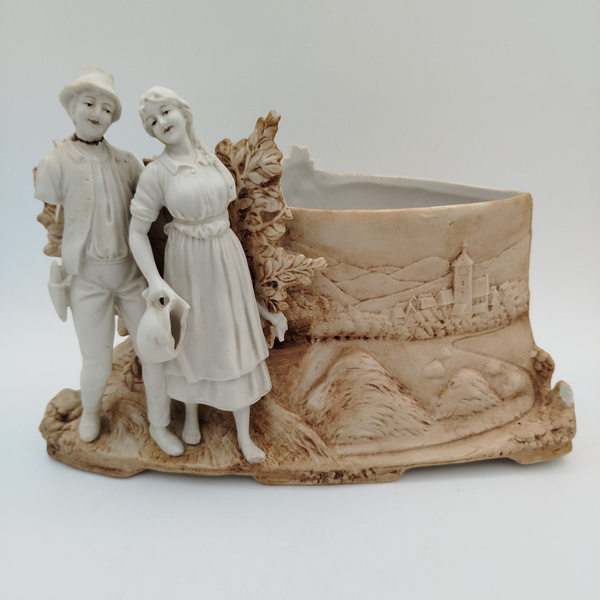 Кашпо винтажное, фарфор, бисквит, Германия, 1900-1930 гг. купить на OZON по низкой цене (1635752860)