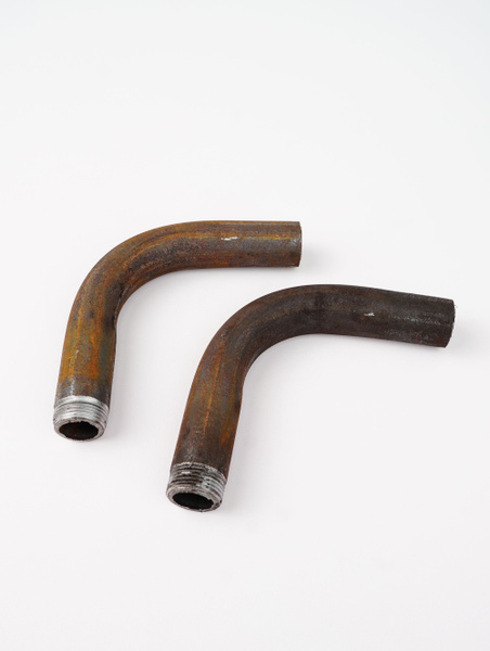 Отвод стальной 1 дюйм однорезьбовой, угол 90 Ду-25 (ГОСТ 3262-75) 2шт., 729574 - купить по ...