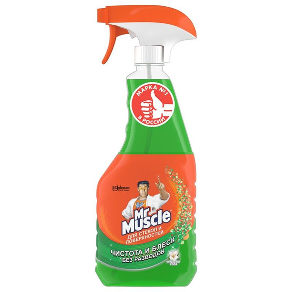 Средство для мытья стекол Mr. Muscle спрей, 500мл купить на OZON по ...